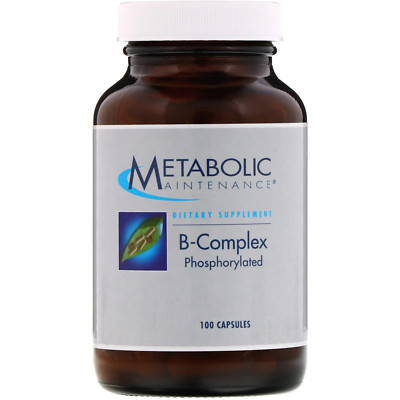 Metabolic Maintenance, B-Complex, 90 Capsules | eBay