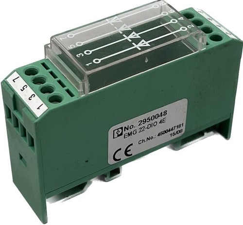 Phoenix Contact EMG 22-DIO 4E Diodenmodul Nr. 2950048 | eBay.de