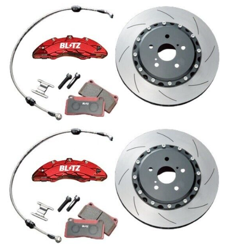 Blitz GENUINE OEM Front Big Brake Kit Honda Civic Sedan FC1 Racing Pads ...
