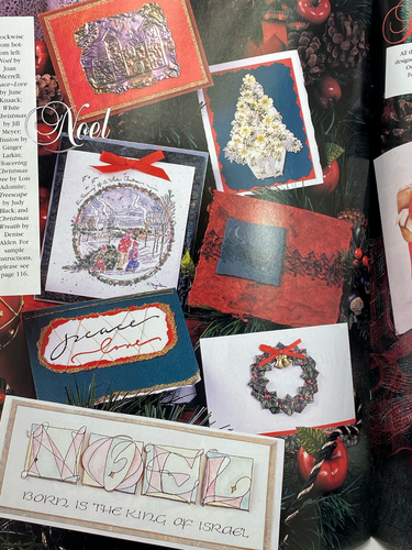 Somerset Studio Magazine Paper Letter Arts White Christmas Nov 98 | eBay