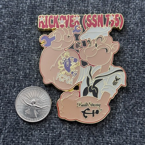 USS Rickover SSN 795 FCPOA Submarine Challenge Coin | eBay