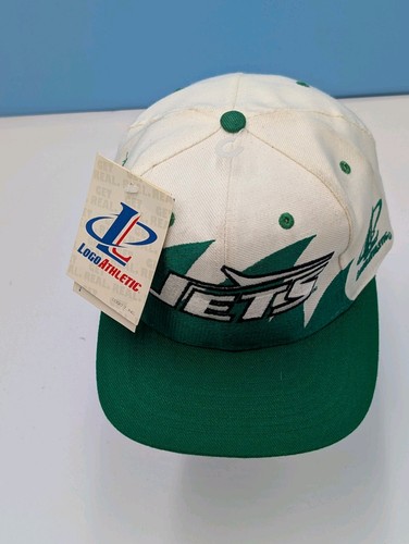 NWT Vintage Logo Athletic New York Jets Shark Tooth Snapback Hat ...