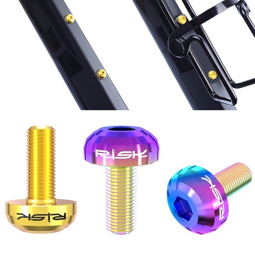 Dazzling Color M5*12mm Screws Titanium Alloy Air Cylinder Fixed For ...