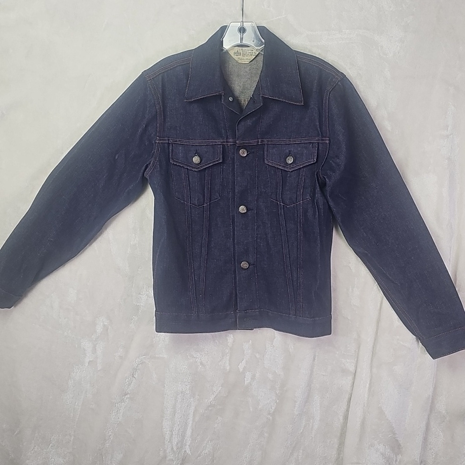 Vintage Kmart Dark Denim Jacket 1970’s. Size Large(16… - Gem