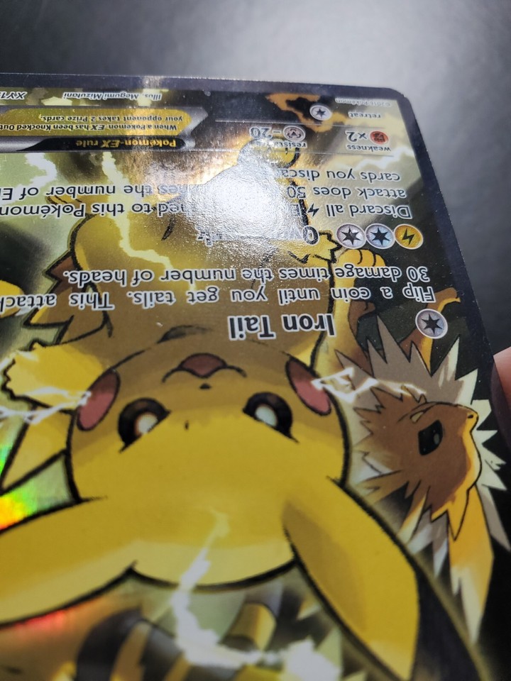 Pokemon TCG Pikachu EX XY124 XY Generations Promos 2016 Very Rare Card ...