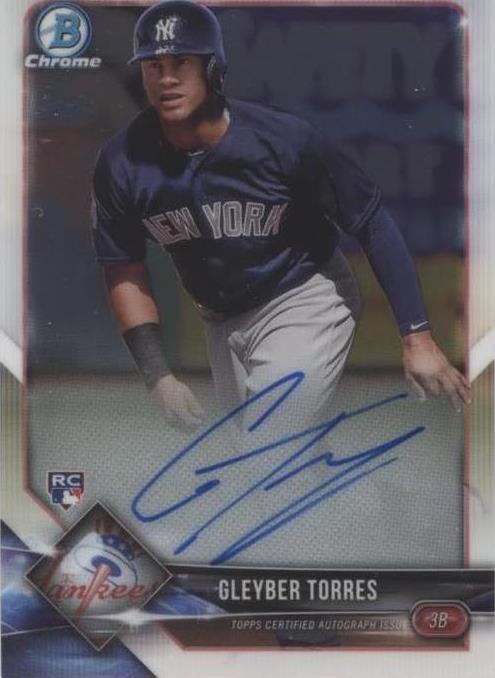 2018 Bowman Chrome - Gleyber Torres #BCRA-GT for sale | eBay