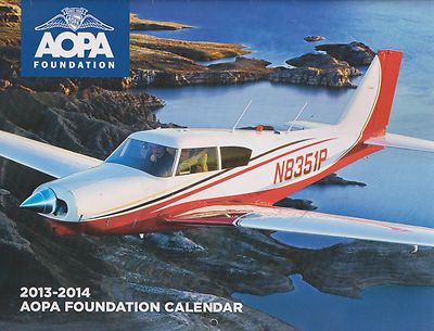 AOPA Foundation 2013-2014 Calendar | eBay