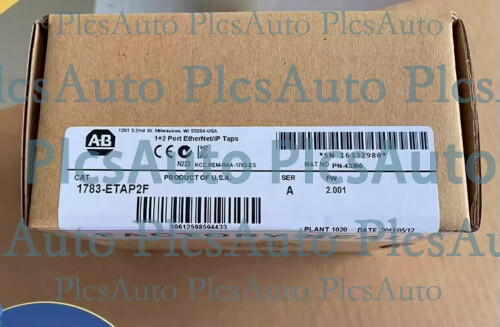 New Allen Bradley AB 1783-ETAP2F Ser A Stratix 5950 EtherNet/IP Tap ...