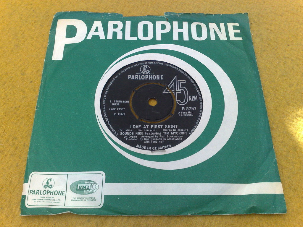 Sons Nice " Love At First Sight " Superbe Original GB 17.8cm Tim ...