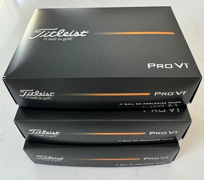 Brand new 3 dozen Titleist Pro V1 golf balls. Low numbers. | eBay