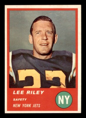 1963 Fleer Football #19 Lee Riley NM/MT | eBay