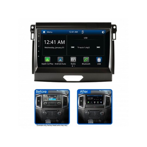 Aerpro AMFO3 Carplay Android Auto replacement system to suit Ford ...