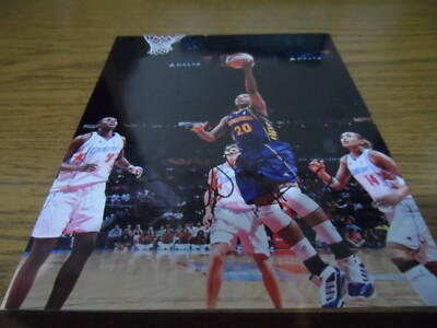 TAN WHITE AUTHENTIC SIGNED/AUTOGRAPHED 8X10 PHOTO CONNECTICUT SUN WNBA ...
