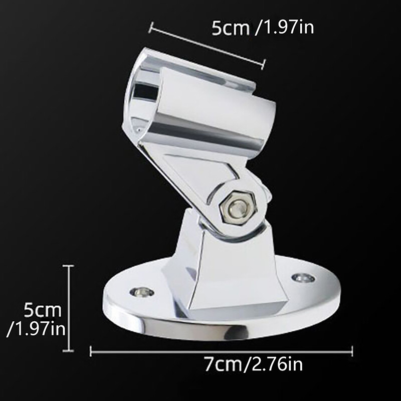 Universal Shower Head Holder Wall Mount Adjustable Shower Bracket Base Suppor LW | eBay Australia