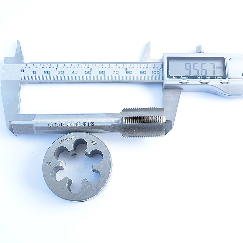 1pcs 13╱16-20 UNEF tap + 1pcs Die CNC tool cutting billet drilling ...