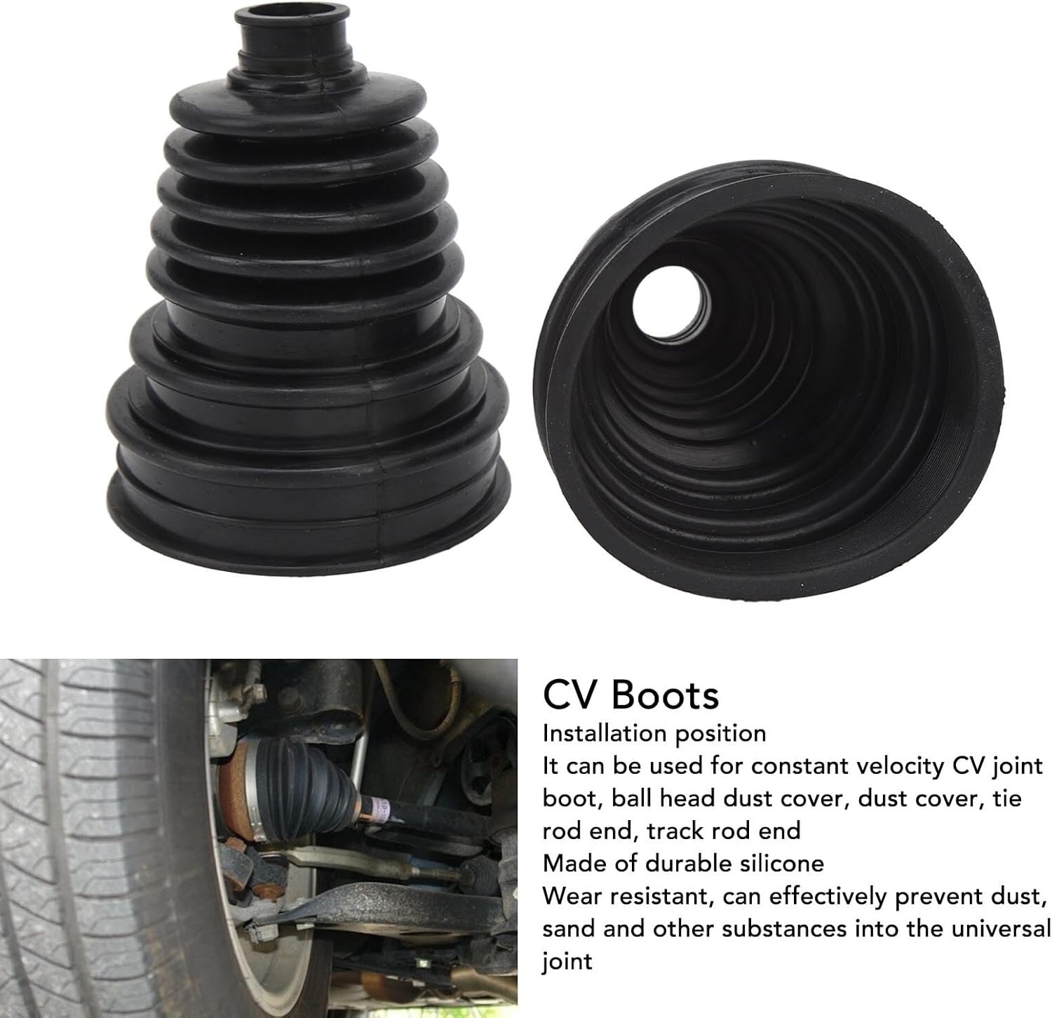 2Pcs CV Joint Boot Kit Universal Split CV Axle Boot Repair Kit | eBay