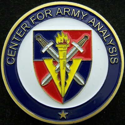 Center for Army Analysis Fort Belvoir VA Challenge Coin | eBay