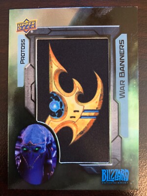 2023 BLIZZARD LEGACY COLLECTION PROTOSS WAR BANNERS TRADING CARD WB-31 ...
