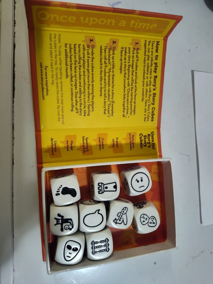 Rory's Story Cubes by GameWright - Original Storytelling Dice Game | eBay