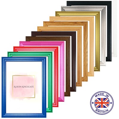 Handmade Picture Frames Photo Frames Poster Frames In Multiple Colours ...