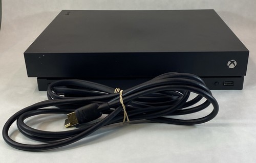Microsoft Xbox One X Model 1787 1TB Console With HDMI and Power Cords ...