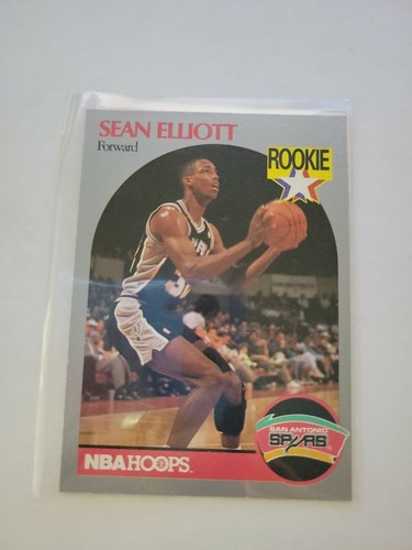 1990 HOOPS NBA Sean Elliott San Antonio Spurs Rookie Card #267 | eBay