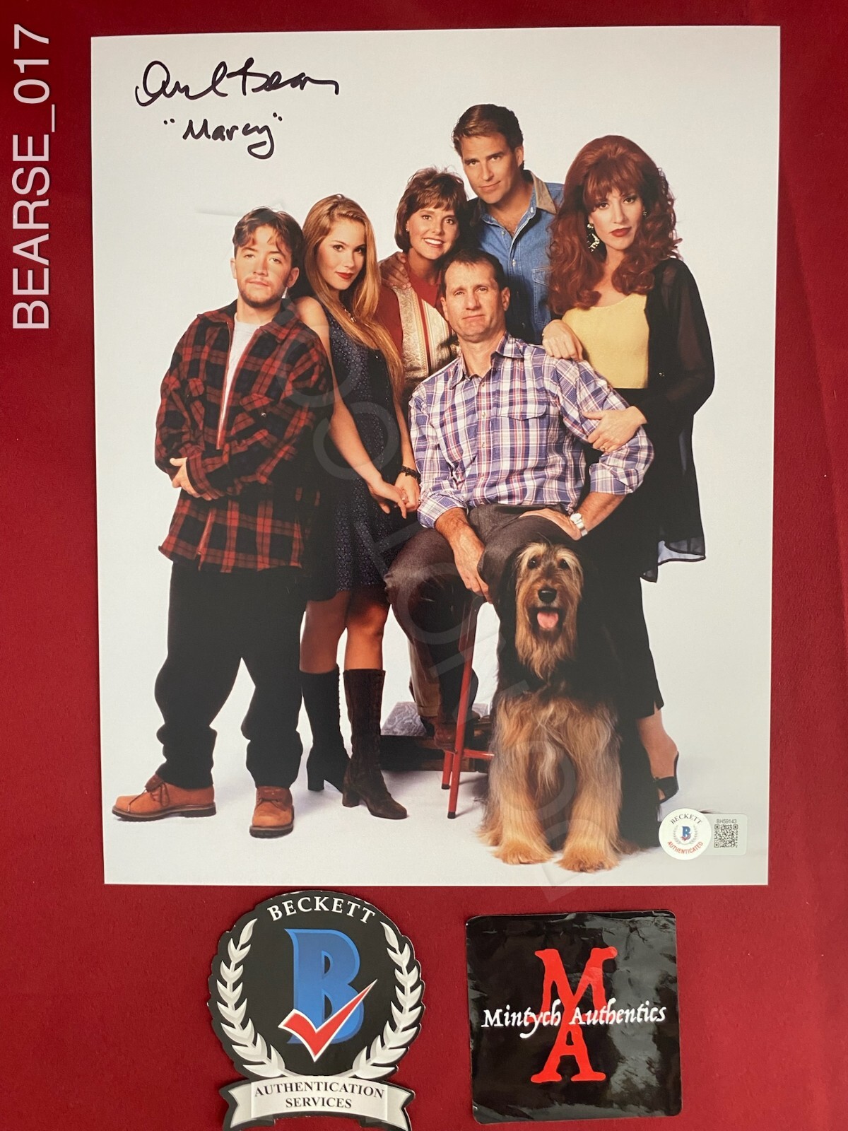 Amanda Bearse autographed signed 8x10 photo Married with Children Marcy ...