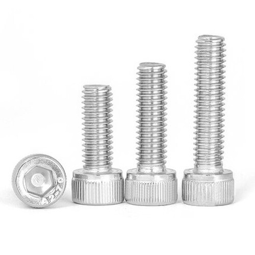 M7 304 Stainless Steel Allen Socket Cap Head Screw Hexagon Bolts 10mm ...