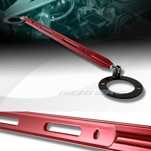 RED T-6061 CNC ALUMINUM REAR UPPER STRUT TOWER BAR FIT 92-01 HONDA ...