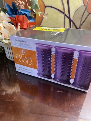 Calista Tools Ion Hot Heating Rollers Short Style Set Add Body Wave ...
