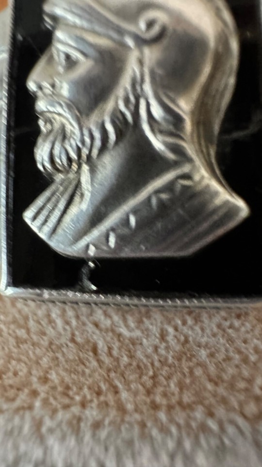Vintage Ostby Barton Roman Soldier Sterling Silver Ring | eBay