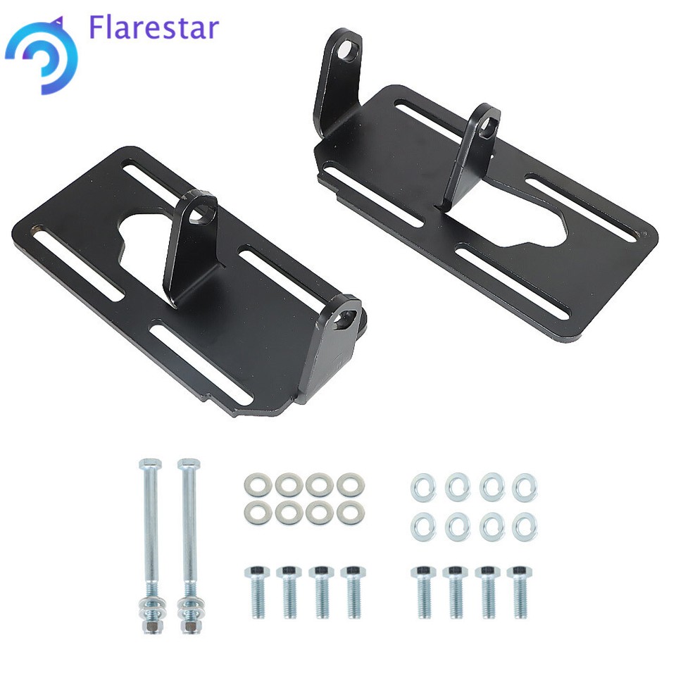 Engine Motor Mounts Adjustable Conversion For LS1 Swap 88-98 LS2 LS6 ...