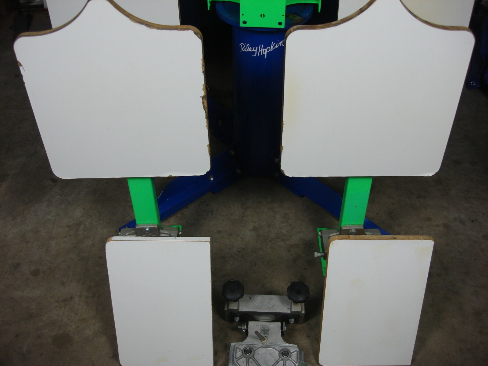 RILEY HOPKINS 4 STATION 4 COLOR SCREEN PRINTING PRESS | eBay