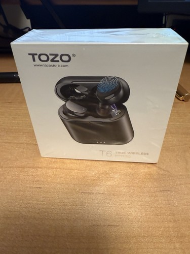 TOZO T6 True Wireless Earbuds Bluetooth Headphones Touch Control NEW ...