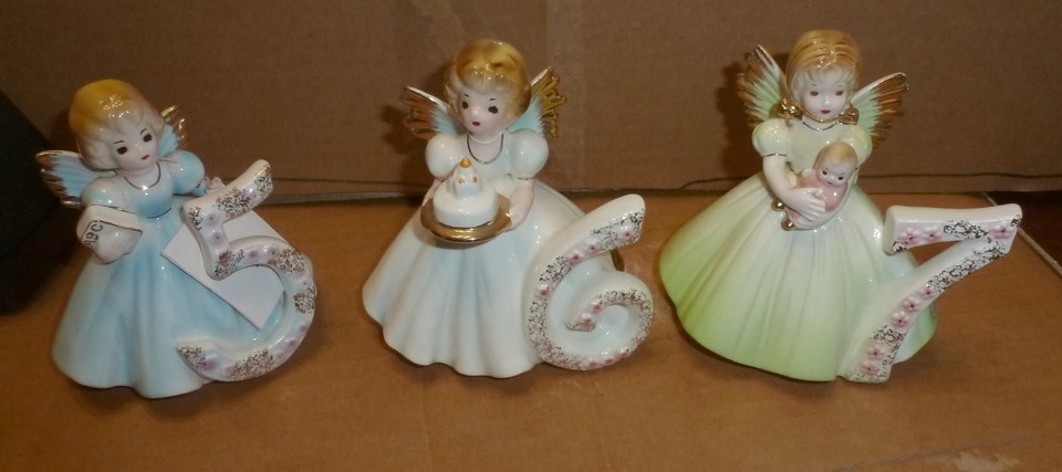 Josef Originals Birthday Angels Age 5 thru 10 | eBay