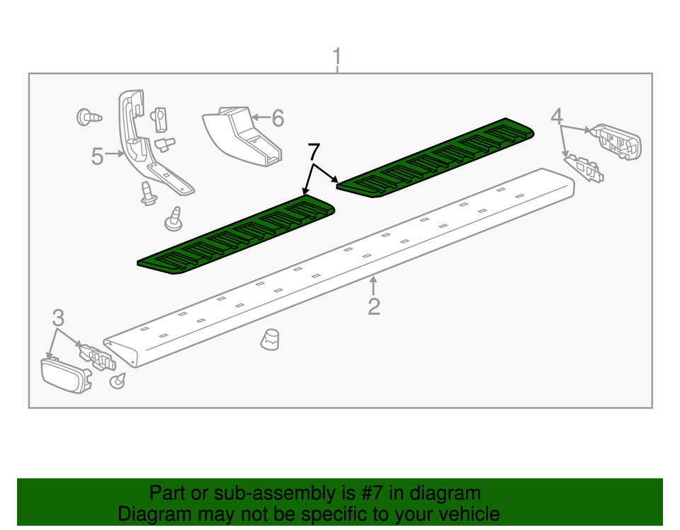 Genuine Step Pad 84106539 | eBay
