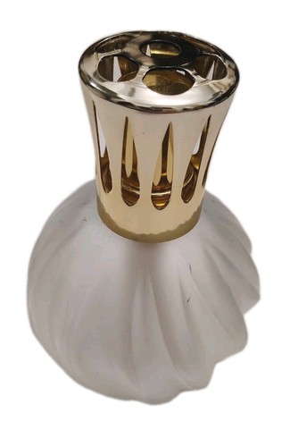 LAMPE BERGER Frosted Oil Wick Fragrance Lamp Made In France Swirl ...