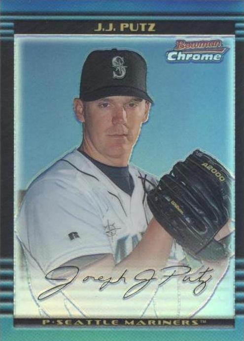 2002 Bowman Chrome - J.J. Putz #383 Refractor /500 (RC) for sale online ...