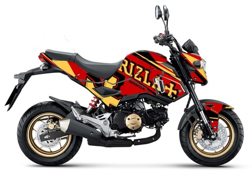 Honda MSX125 sticker Kit - Honda Grom sticker kit - msx graphics - grom ...