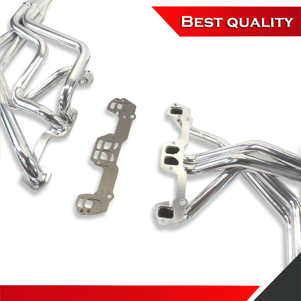 Full Length Headers Suit Mopar 1/2 3/4 Ton Pickup 2/4WD 318 360 1972-93 ...