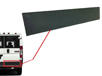 Fits 2014-2018 Ram Promaster Rear Back Door Molding Trim Right ...