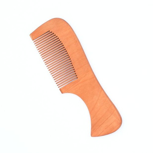 Wooden Natural Handmade Fine Tooth Comb Massage comb Hair Care 16cm ...