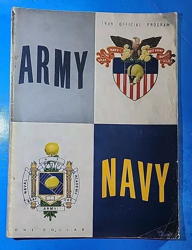 12/26/1949 ARMY-NAVY FOOTBALL PROGRAM | eBay