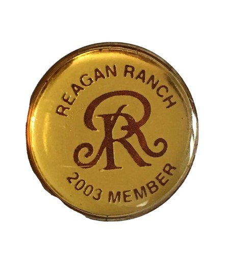 President Ronald Reagan Lapel Pin Ranch 2003 Gold Tone Tie Tack A293 | eBay