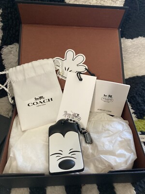 Coach Mickey Mouse Bag Charm | eBay