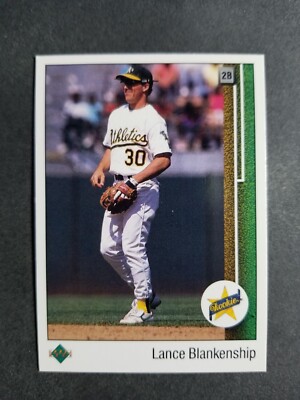 1989 Upper Deck rookie LANCE BLANKENSHIP card # 15 [C26] | eBay