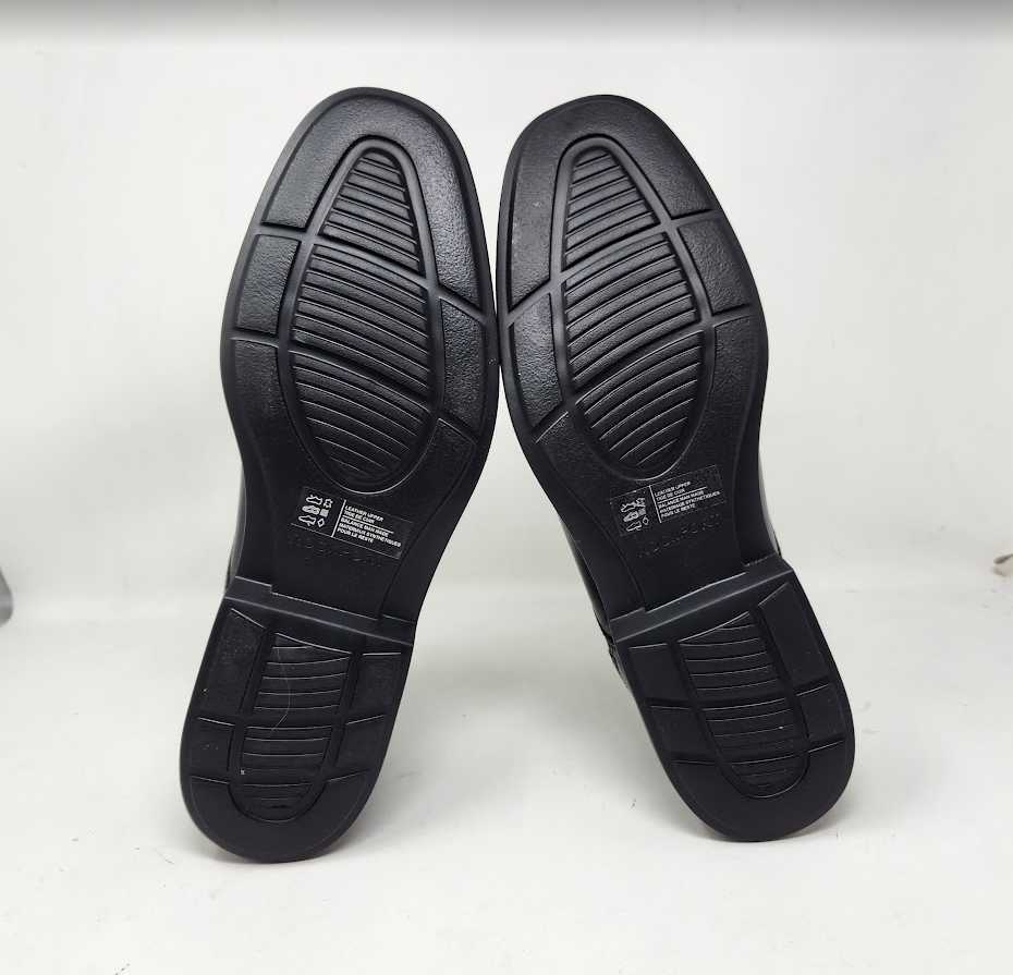 Men's 10.5 Rockport Charles Road Plain Toe black oxford shoes ...