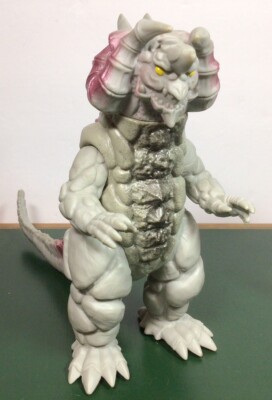 Vntg 1997 Bandai Ultraman Silvergon Tiga Kaiju Ultra Monster Vinyl Toy ...