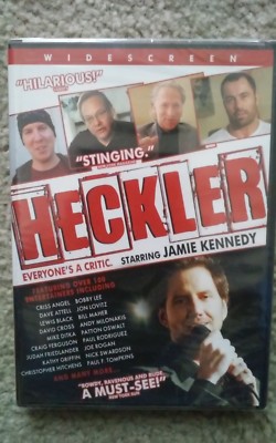 HECKLER (DVD) Comedy Documentary, NEW, Starring Jamie Kennedy ...