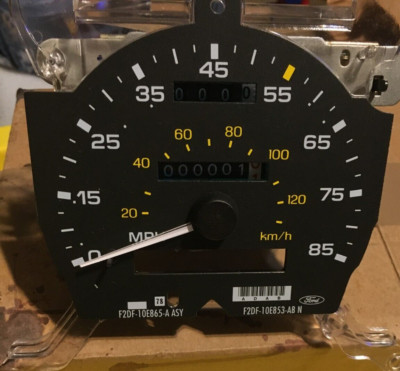 How Fast!? FORD speedometer F2DF-10E853-AB N F2DF-10E865-A-ASY | eBay